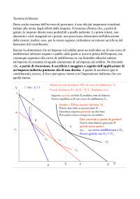 Toerema di barone - scienza delle finanze - Docsity