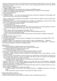 Using corpora in discourse analysis - Baker - Docsity