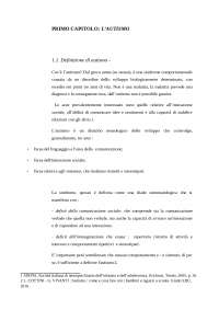 Primo capitolo Tesi Laurea Autismo - Docsity