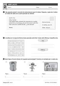 Llengua 4 sm Tema 1 - Repaso | Ejercicios de Lengua y Literatura | Docsity