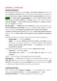 INFERNO CANTO XIII (13) - DANTE ALIGHIERI - DIVINA COMMEDIA - Docsity