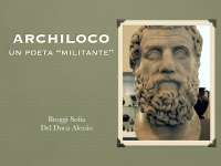 Presentazione Archiloco - Docsity