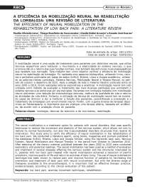 Red & Yellow Flags - Lombalgia e Ciatalgia - Docsity