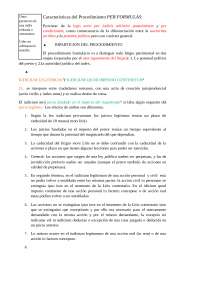 Procedimiento formulario - Docsity