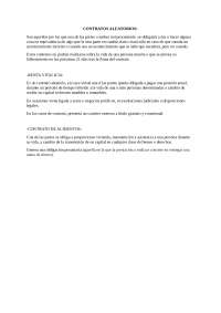 Tema de Contrato aleatorio - Docsity