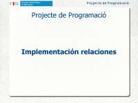 Relaciones entre clases java - Docsity