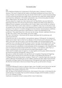 The Scarlet Letter - Plot, Analysis and Themes - Docsity