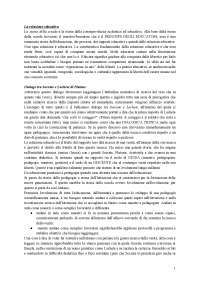 La relazione educativa - Docsity