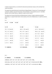 Elaborato codifica binaria - Docsity