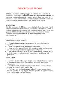 Descrizione del test Trog-2 | Appunti di Psicologia Del Linguaggio E ...