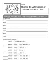 FICHAS DE REPASO DE MATEMATICAS - Docsity