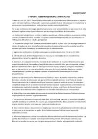 PRACTICA 1PROCEDIMIENTO DERECHO ADMINISTRATIVO PIGNATELLI - Docsity