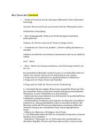 Marx Thesen über Feuerbach - Docsity