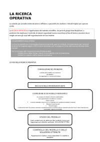 RICERCA OPERATIVA NEW - Docsity