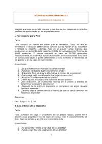 Actividad complementaria derecho romano 2 - Docsity