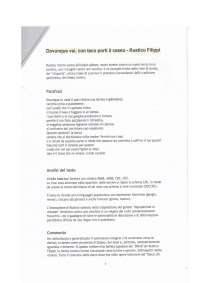 Dovunque vai, con teco porti il cesso | Appunti di Letteratura | Docsity