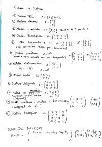 Matrices ejercicios de repaso - Docsity