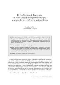 El enchiridion de ponponio - Docsity