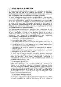 Historia del cine clásico, conceptos básicos. - Docsity