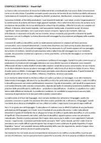 Codifica e decodifica - Docsity