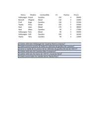 Ejercicio de excel tablas numero 4 - Docsity