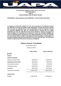 Ejercicio contabilidad - Docsity