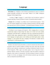 The study of Language By george yule 1st chapter | Exercises ...