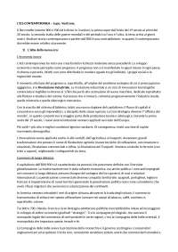 L'età contemporanea, Salvatore Lupo e Angelo Ventrone - Docsity