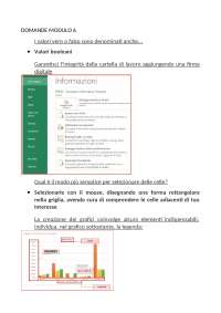 Soluzione EIPASS 7 MODULI (ultima versione) - RISPOSTE ESATTE MODULO 6 - Docsity