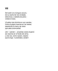 Gustavo Adolfo Bécquer rima VII - Docsity