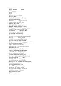 Actividades para trabajar las canciones en clases de español lengua ...