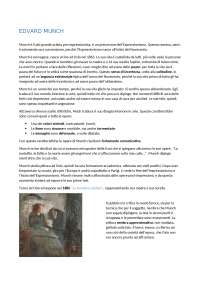 Edvard Munch; Pubertà; L'urlo; - Docsity