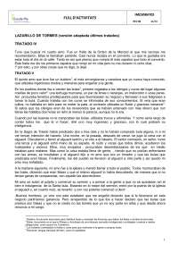 Resumen ultimos tratados lazarillo de tormes - Docsity