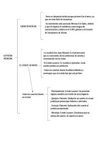 Esquema sobre la prosa medieval | Esquemas y mapas conceptuales de Lengua y Literatura | Docsity