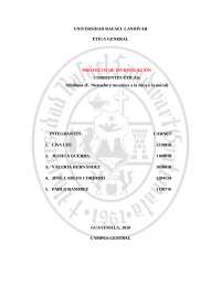 Proyecto de investigación java - Docsity