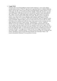 Riassunto canto 30 paradiso - Docsity