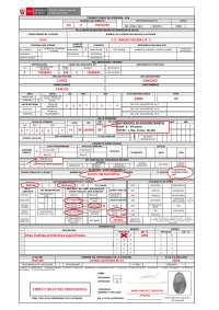 LLENADO FUA MINSA 2018 - Docsity