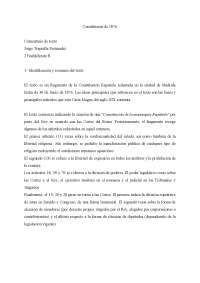 Constitución de 1876 - Docsity