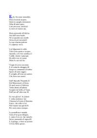 Poesia il cinque maggio - Docsity