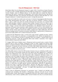 Guy de Maupassant - Bel-Ami - Docsity