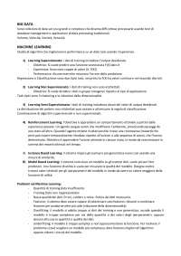 Appunti di Data Science e Machine Learning - Docsity