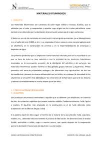 Materiales Bituminosos - Docsity