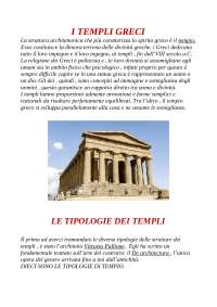 Stili del tempio greco - Docsity