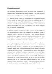 Resumen y comentario "Summerhill" A. Neil - Docsity