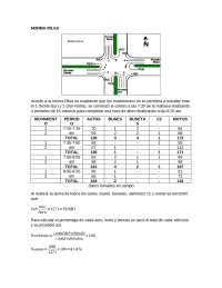 Aforo ingeniería del tránsito - Docsity