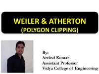 Weiler Atherton Polygon clipping Algorithm - Docsity
