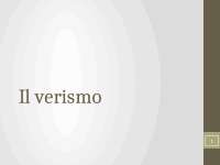 Il Verismo di Verga: punti principali | Appunti di Italiano | Docsity