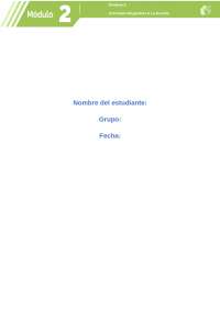 Modulo 2 actividad 6 - Docsity