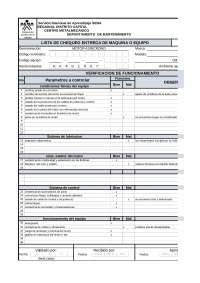 Check list motor electrico | Guías, Proyectos, Investigaciones de ...