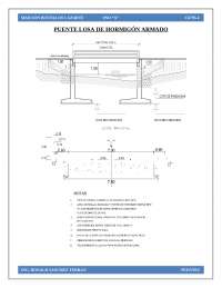 Memoria de calculo con Software Csi Bridge 20 Puente Losa | Ejercicios de Ingeniería de Caminos ...